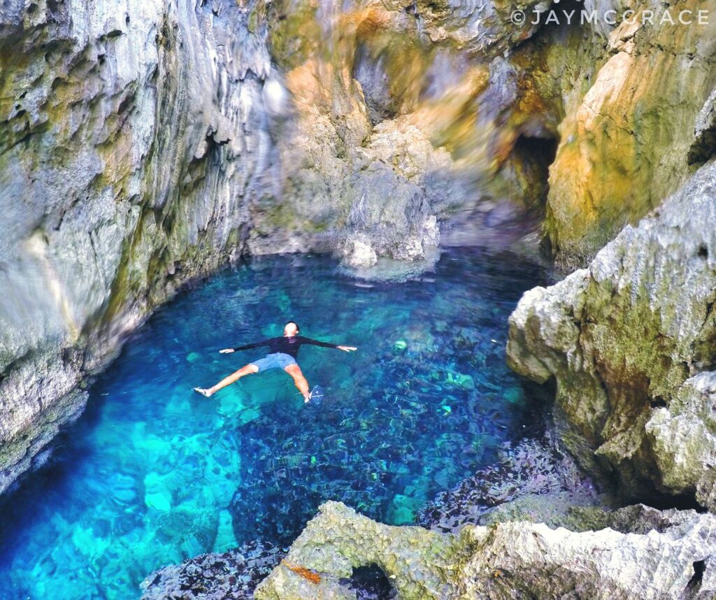 Cave Pool located at Barangay Cawayan, San Agustin