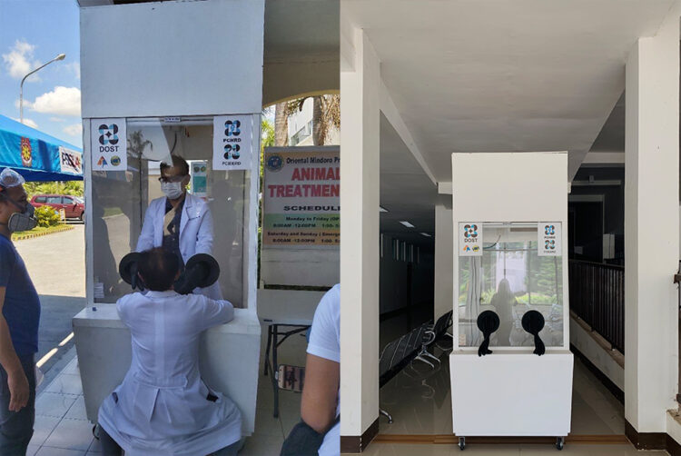 DOST distributes Covid-19 specimen collection booths to local hospitals ...