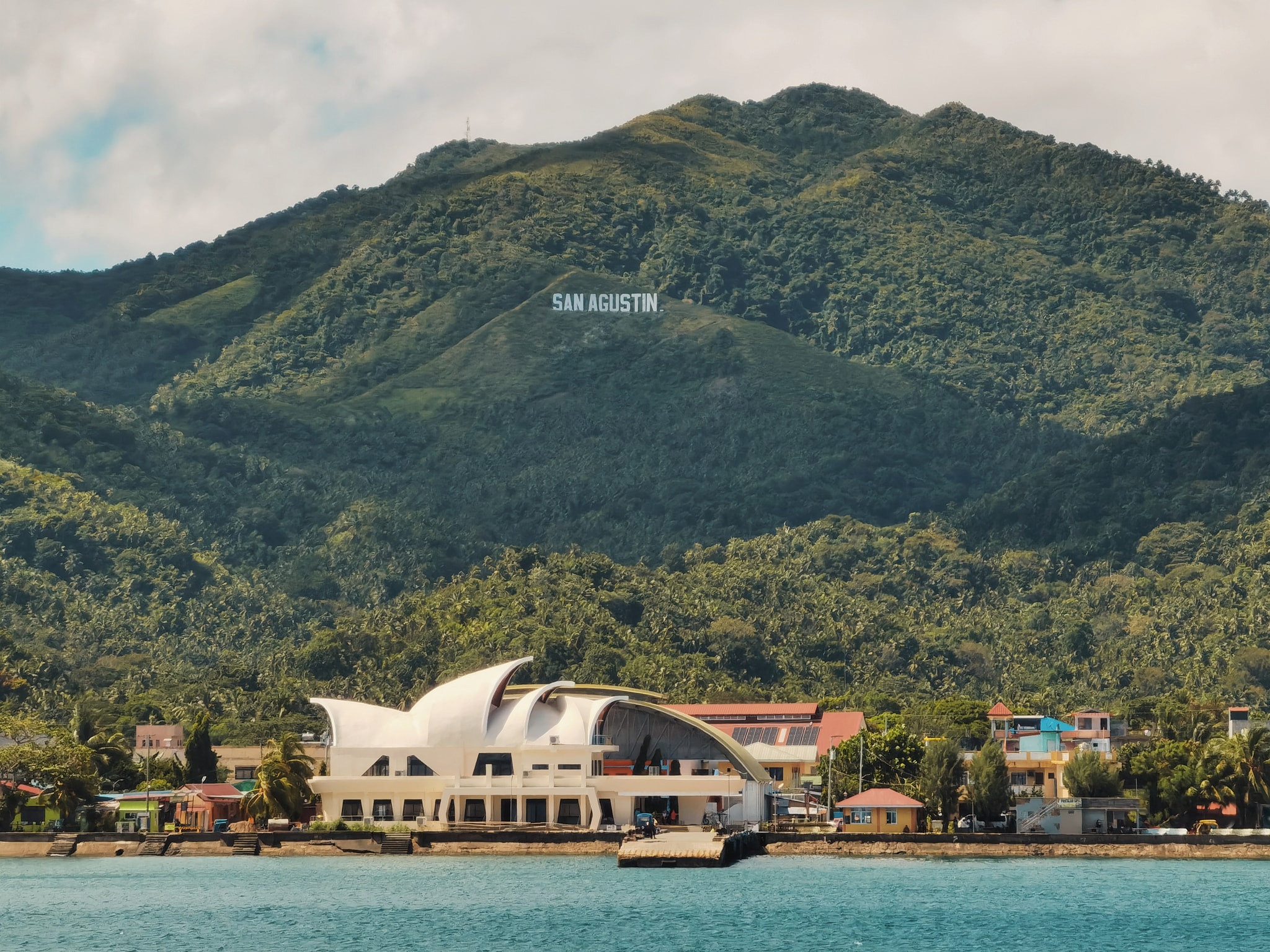 San Agustin's modern terminal is now open the public