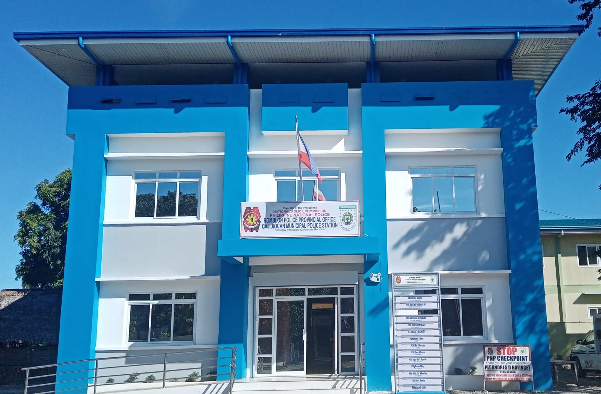 New Cajidiocan Police Station inaugurated