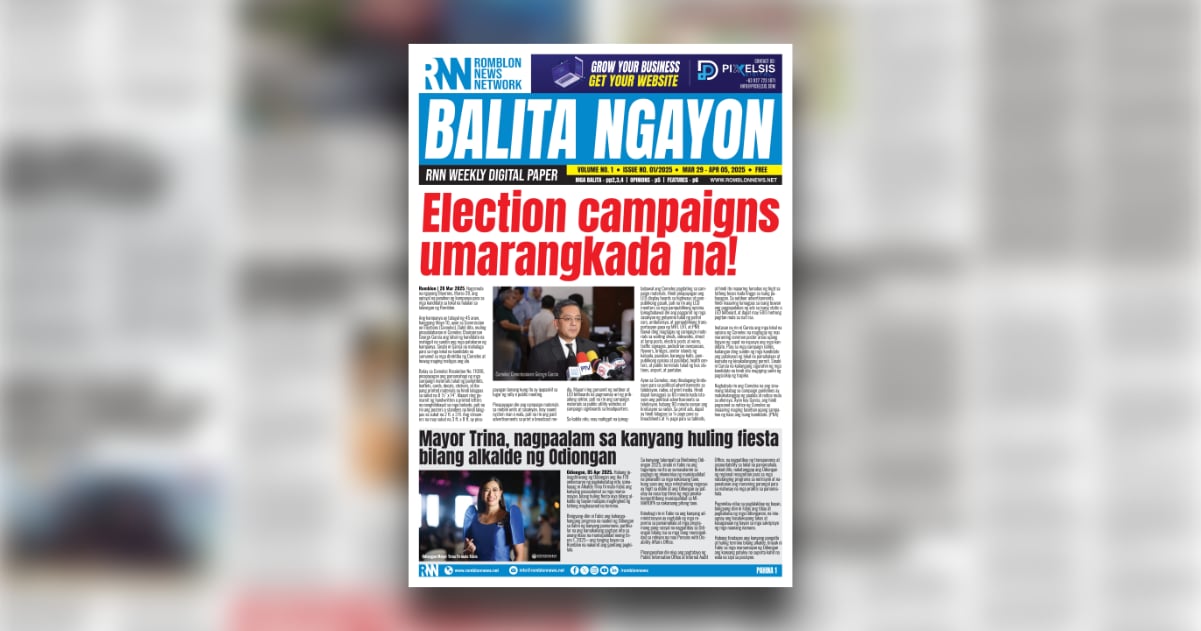 Latest News & Updates | e-Tabloid - Romblon News Network